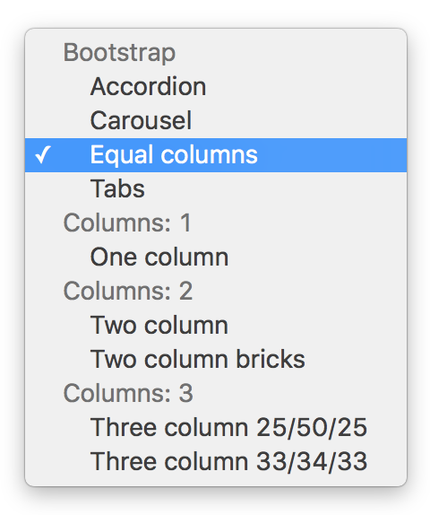 Github Highwebdrupal Bootstrap Kit Set Of Pre Defined Layouts For