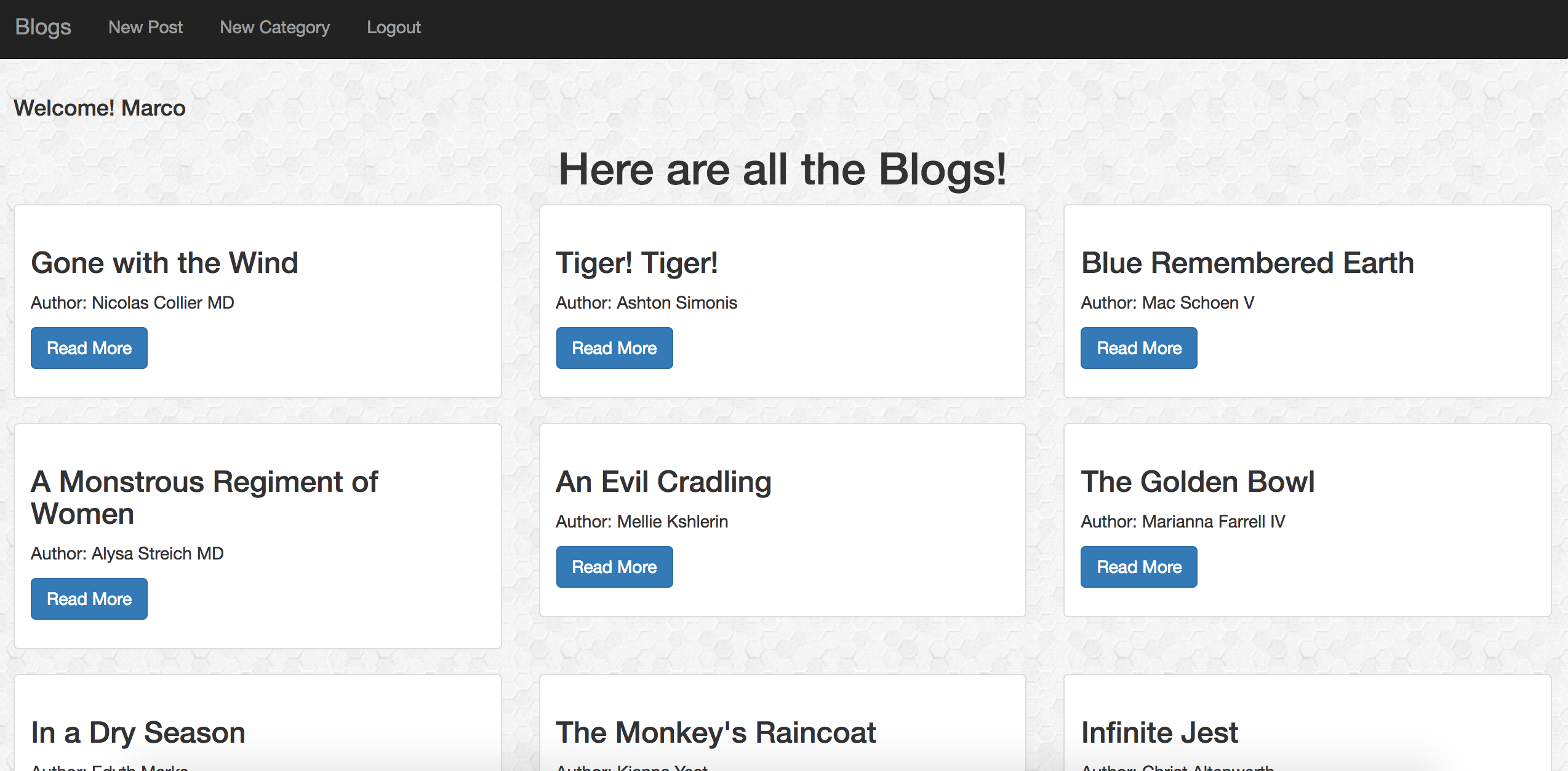 GitHub - mgenova12/Blog-app: A simple Blog app that allows to create and edit a users blog. Ruby ...