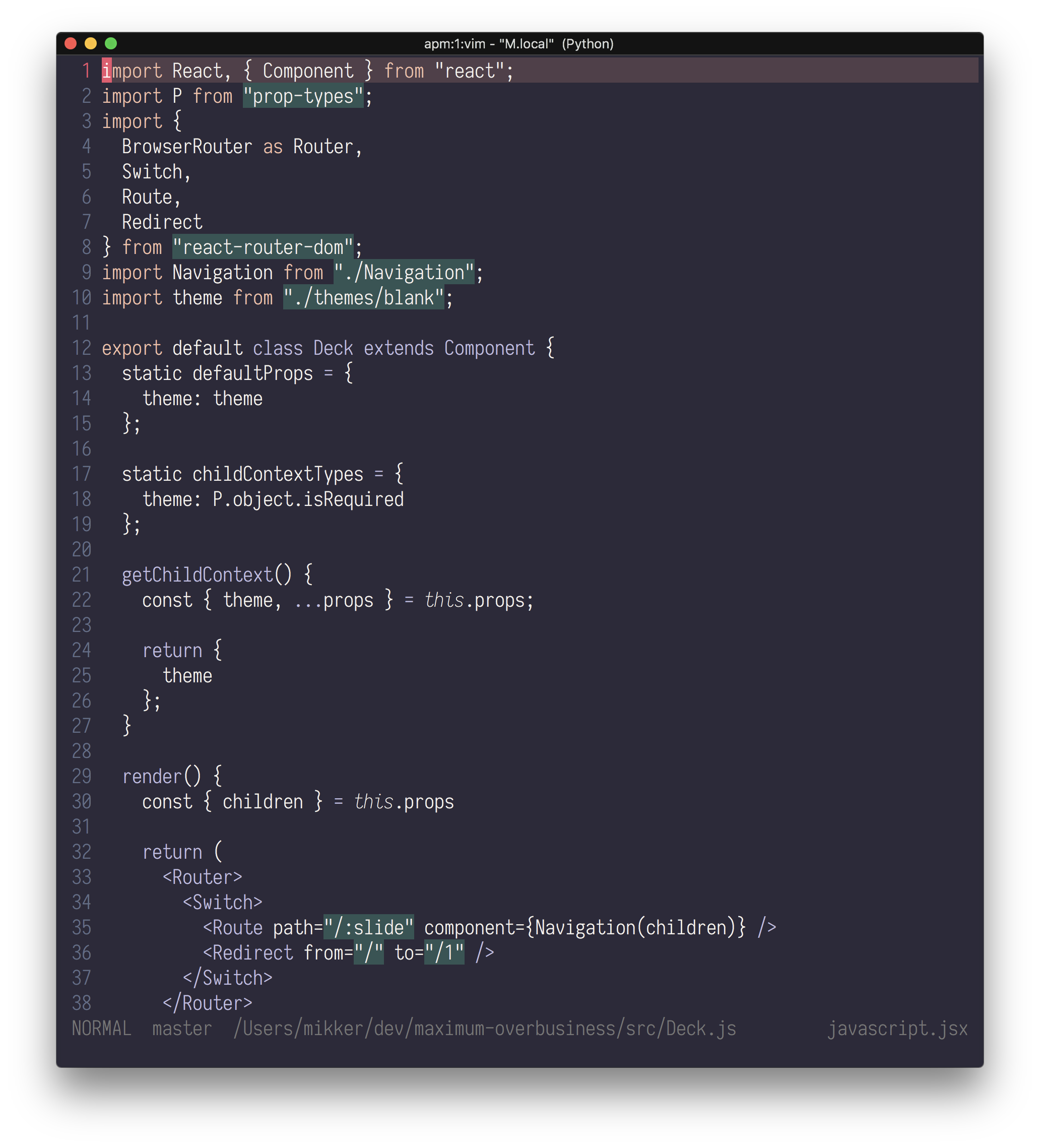 GitHub - mikker/vim-colors-pap: A modest light/dark colorscheme for vim